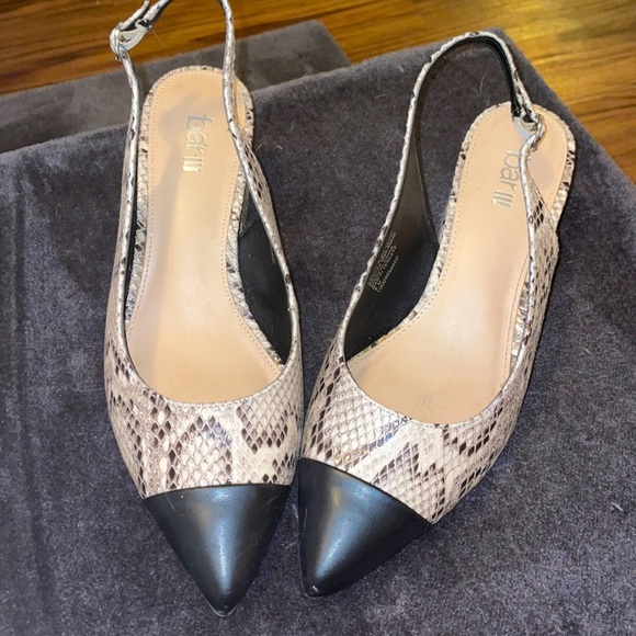 Bar III | Shoes | Bar Iii Low Heel Slingbacks | Poshmark
